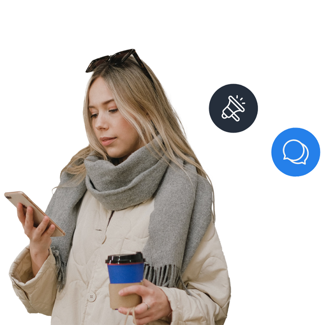 SMS advertising Win customers with a campaign SMS