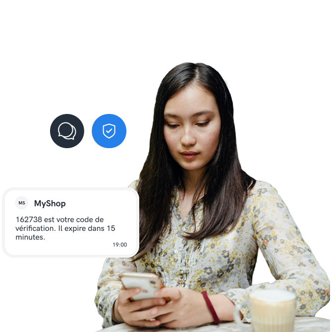 SMS Configurar la seguridad mediante un código de seguridad único