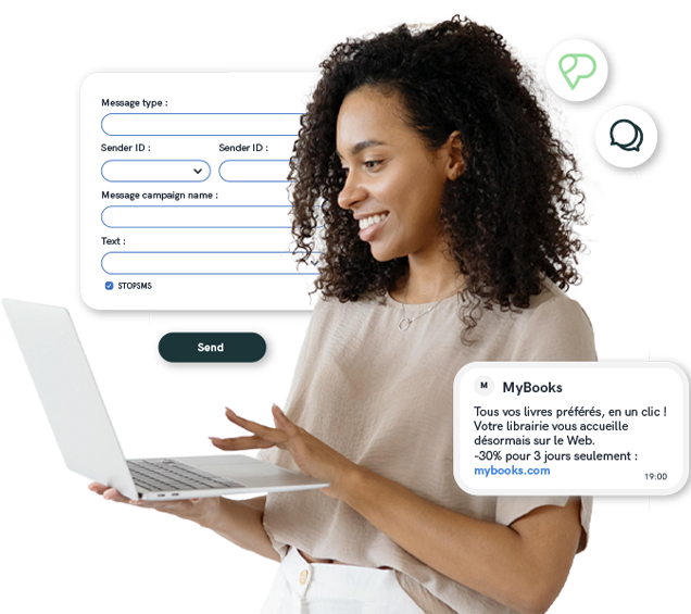 SMS PC. All about sending SMS professionally from a PC